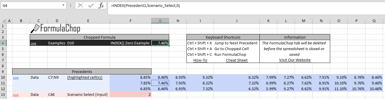 Advanced Features — FormulaChop 27 documentation